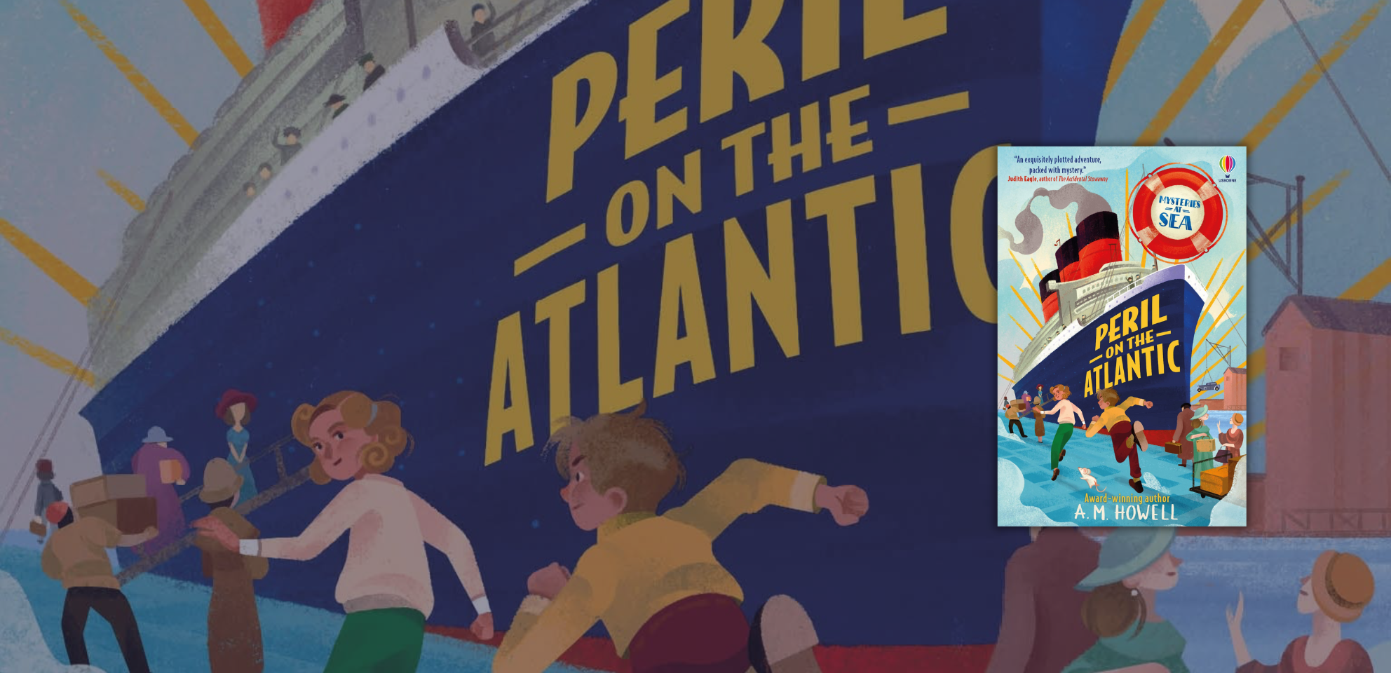 ‘Peril on the Atlantic’ by AM Howell – Swimming in Books